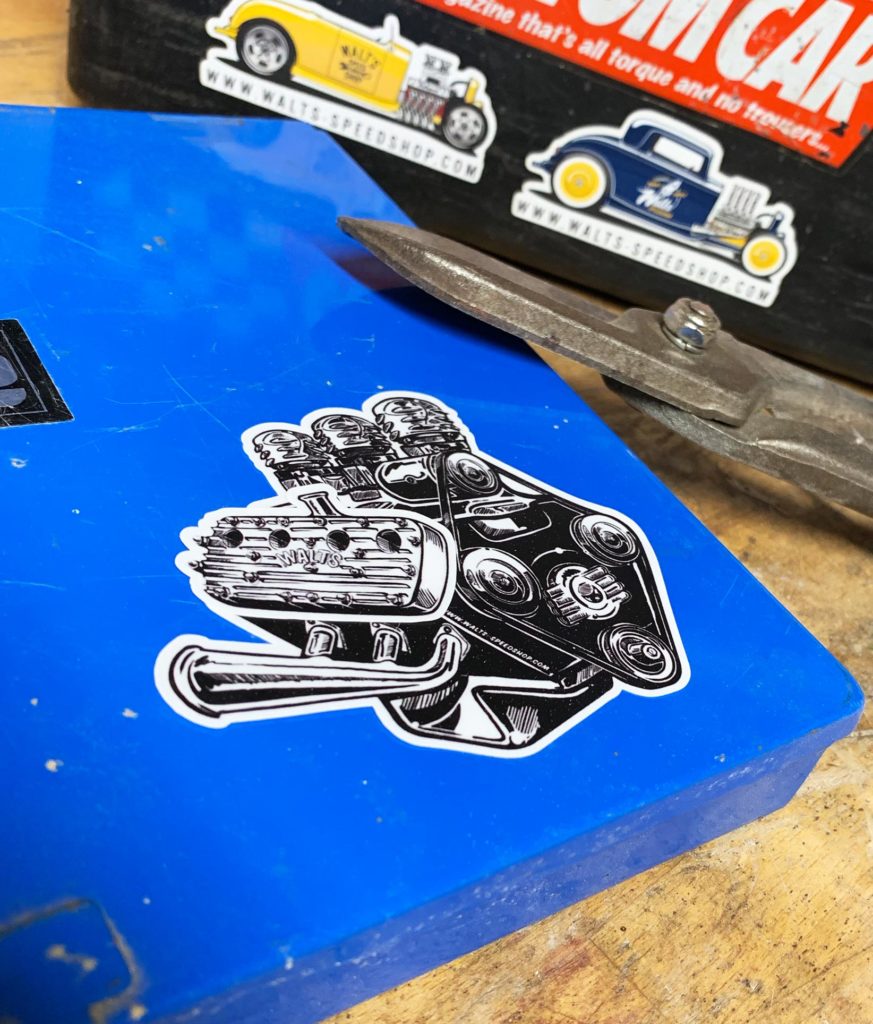 Limited Edition Flathead – mix n’ match – Vinyl Sticker Sheet – Walt's ...